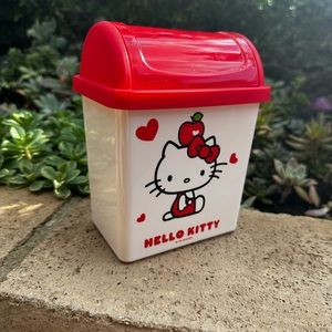Hello Kitty | Storage & Organization | New Hello Kitty Table Top Trash ...